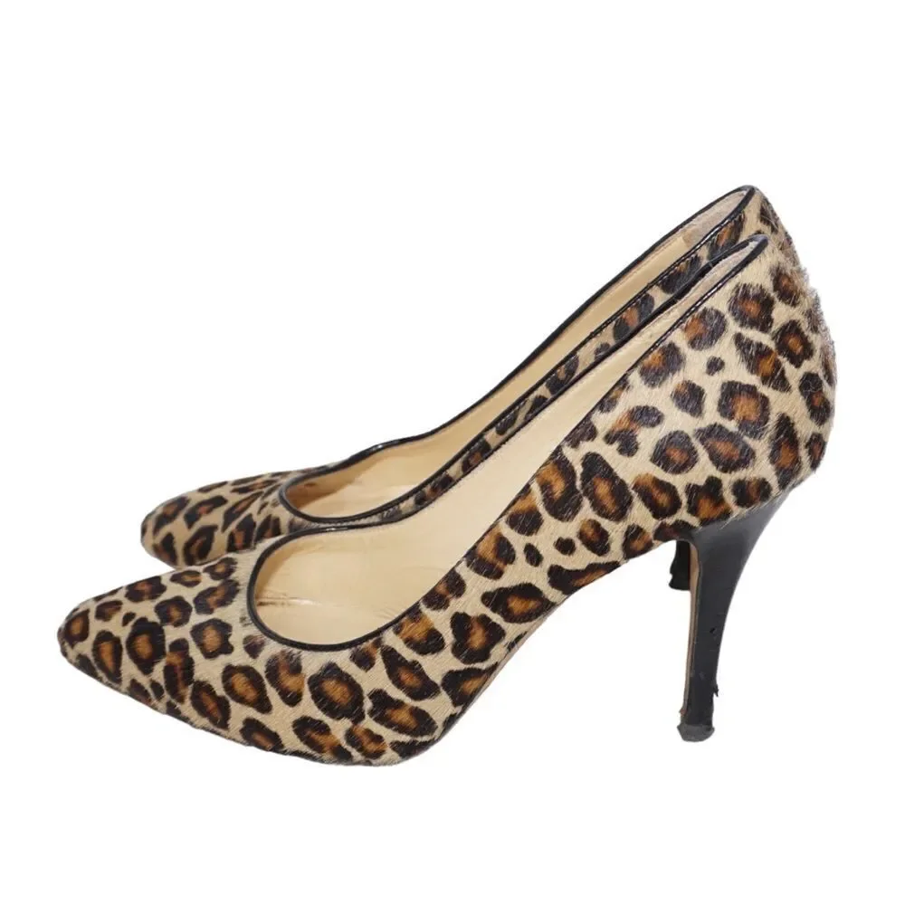 kate spade | Shoes | Kate Spade Leopardprint Genuine Calf Hair Pumps ...